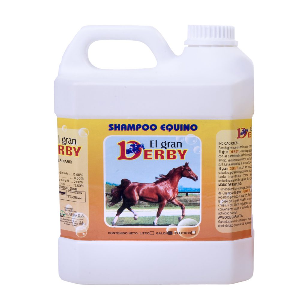 Shampoo Equino L.P.U. El Gran Derby - Molerpa