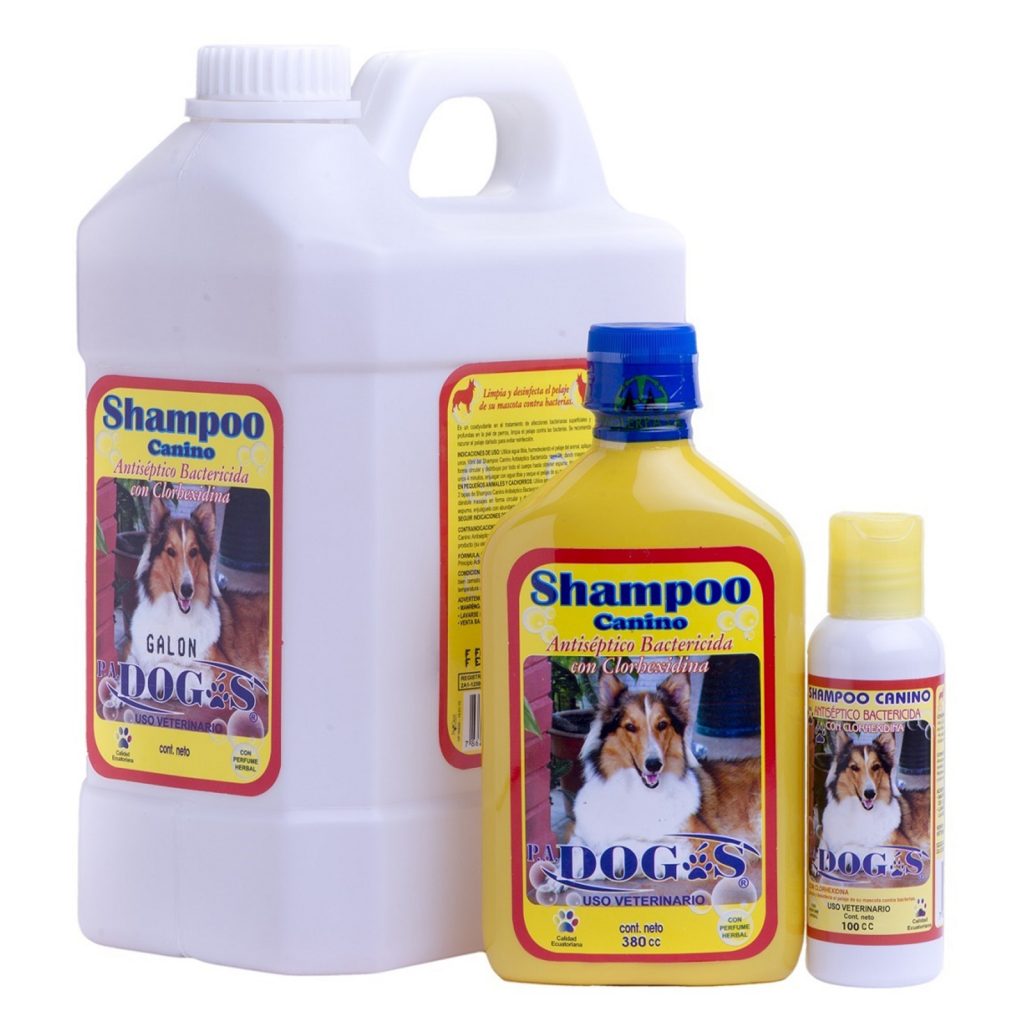 Shampoo Canino Antiséptico Bactericida Con Clorhexidina P.A. DOG’S ...